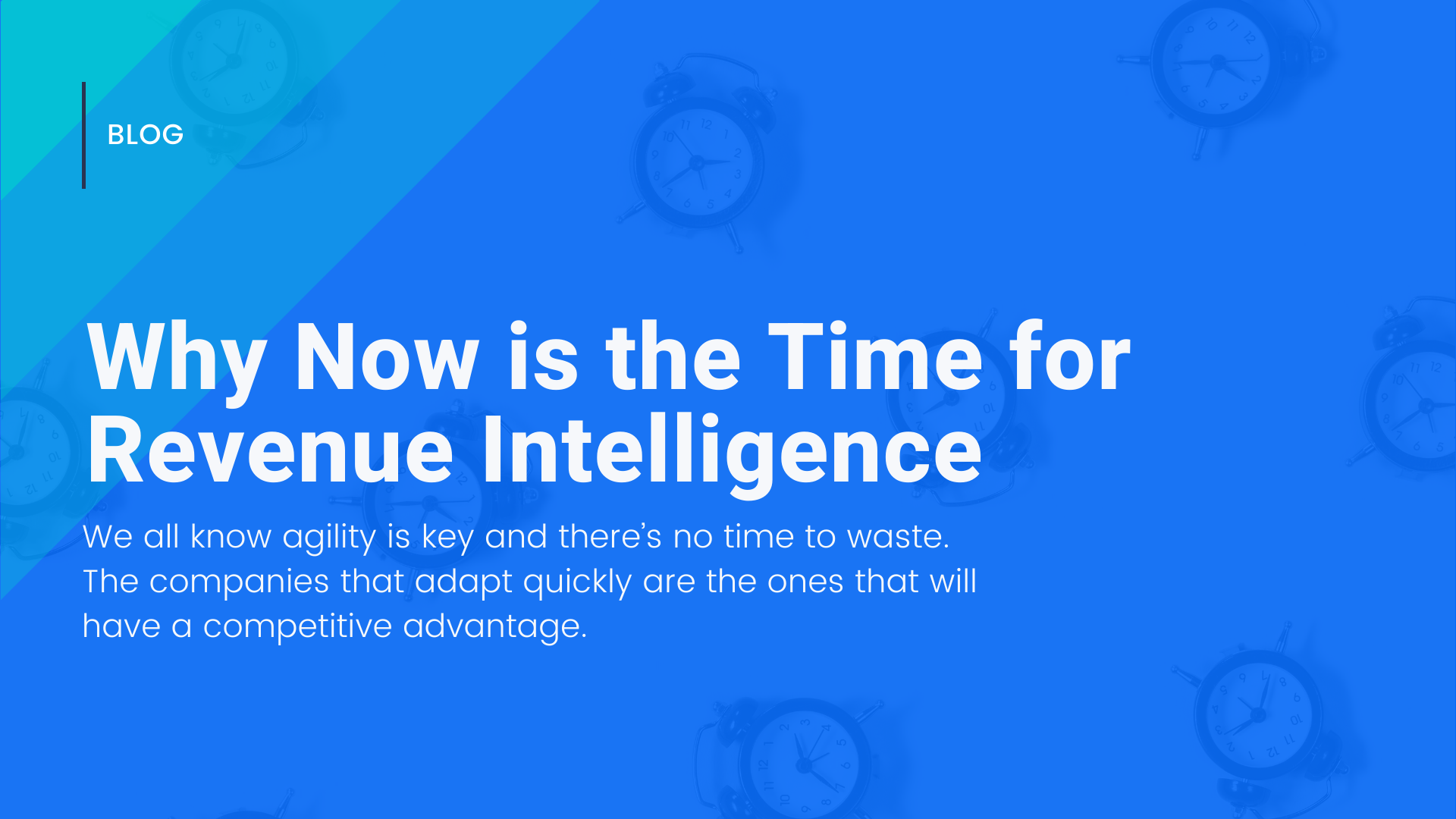 Why Now is the Time for Revenue Intelligence - InsightSquared